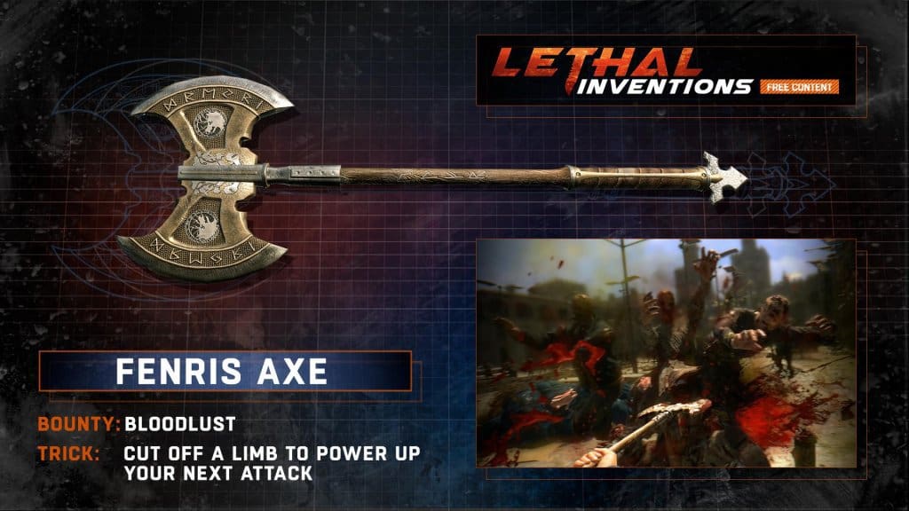 มาแล้ว Lethal Invention อัพเดตฟรีตัวแรกของเกม Dying Light